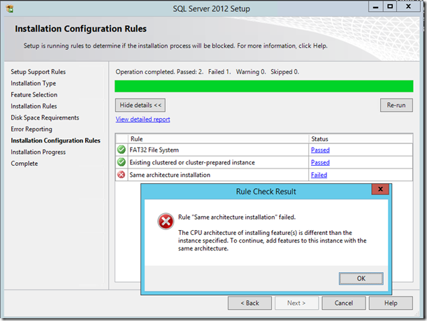 Error instalando SSDT BI para Visual Studio 2012–Rule “Same ...
