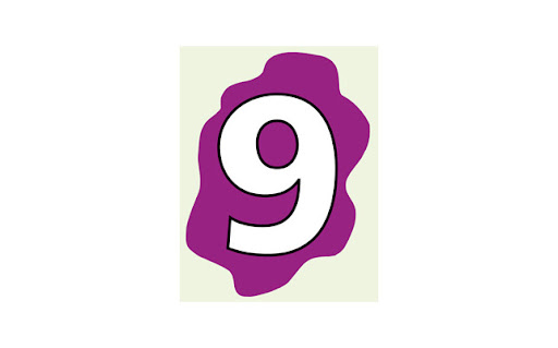 Moldes de número 9 - Imagui