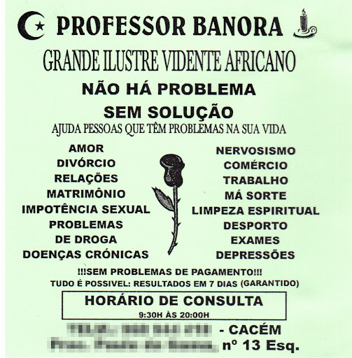 Professor Karamba: Professor Banora, vidente do Cacém