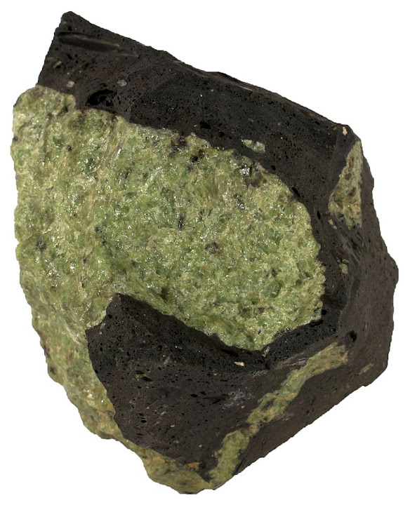 Dunite xenolith