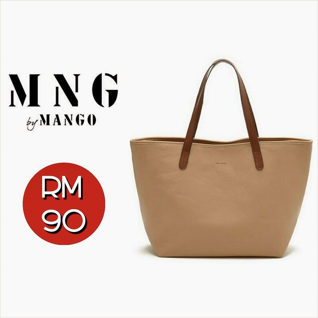 MANGO Shopping Bag (Orange, Coffee and Black) ~ SOLD OUT! - SHANTEK ...