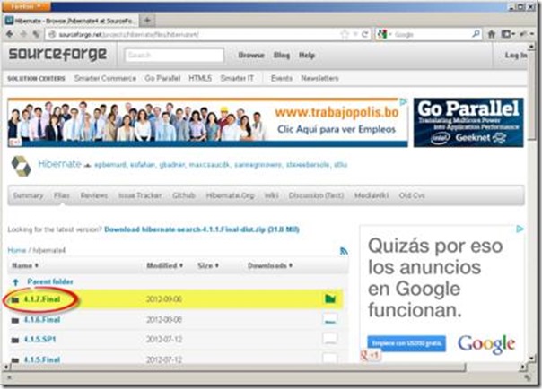 Desarrollando con Hibernate 4 en el IDE Netbeans 7.2. | SOFTPEI ...