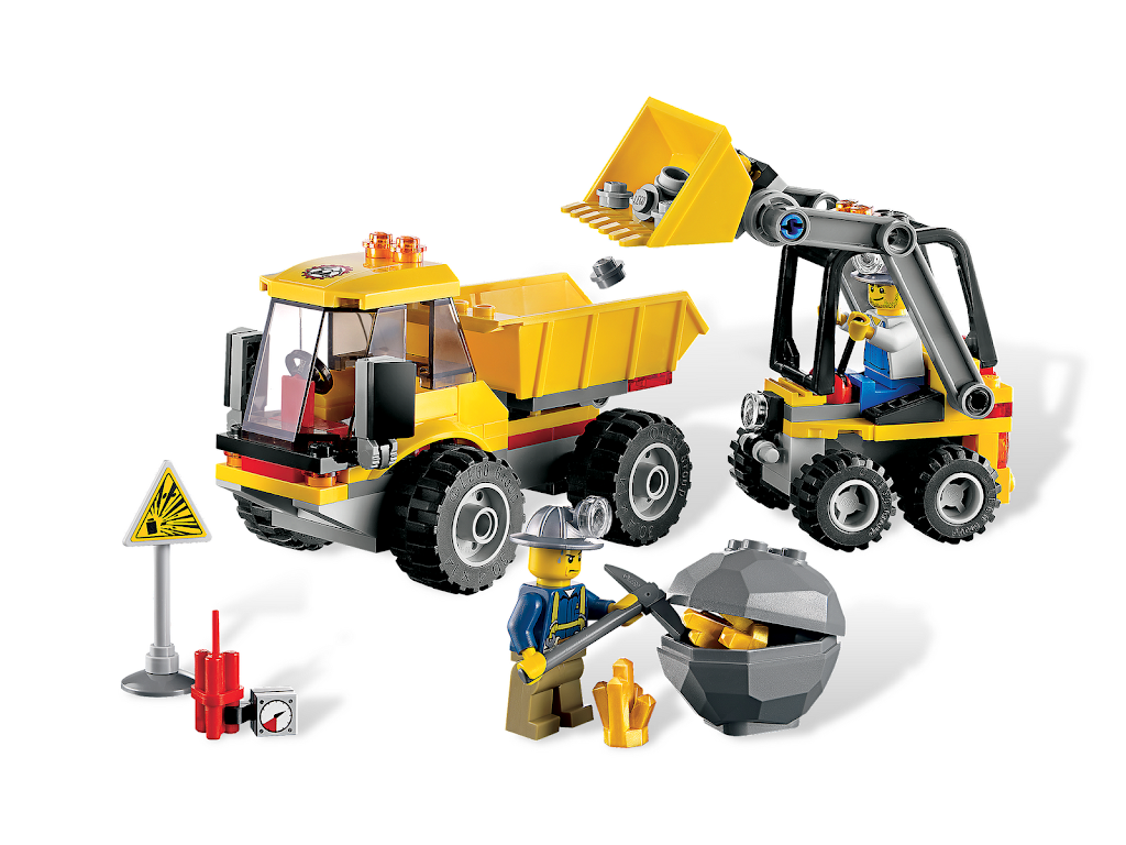 Bricker - Construction Toy by LEGO 4201 Loader and Tipper