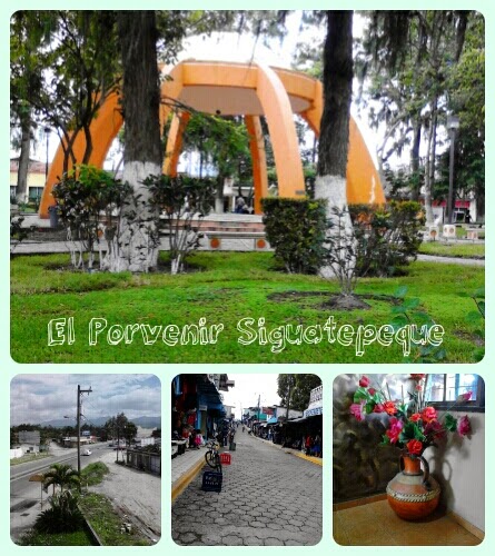 El Porvenir Siguatepeque: El Parque Central De Siguatepeque