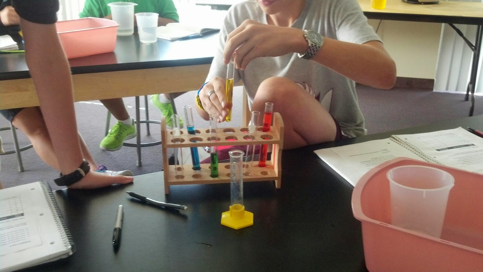 Science Rocks: Yates 2013-15: Rainbow Lab