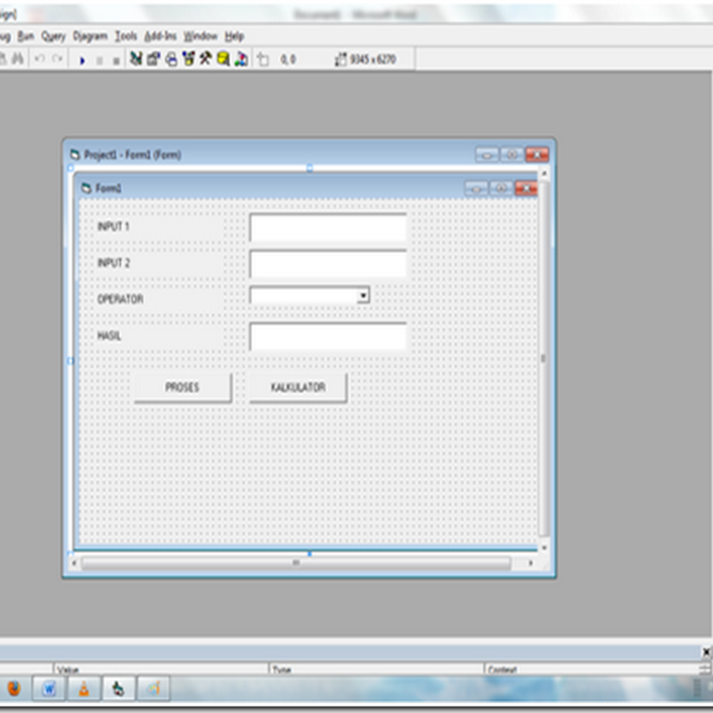 Membuat Kalkulator Di Visual Basic 6.0 - Teknik Informatika
