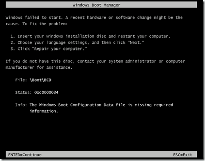 How to use the Windows RE recovery environment to recover a failed ...