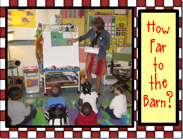 KinderGals: Measure it-How Far to the Barn?