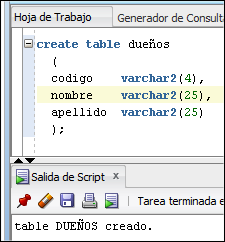 Estructura de Lenguaje SQL: Tablas–Llaves Primaria y Foráneas