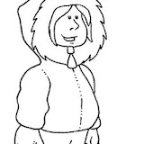 COLOREAR DIBUJOS DE ESQUIMALES