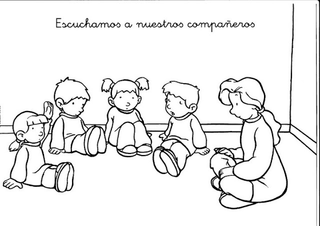 HABITOS Y RUTINAS: DIBUJOS PARA COLOREAR DE HABITOS Y RUTINAS