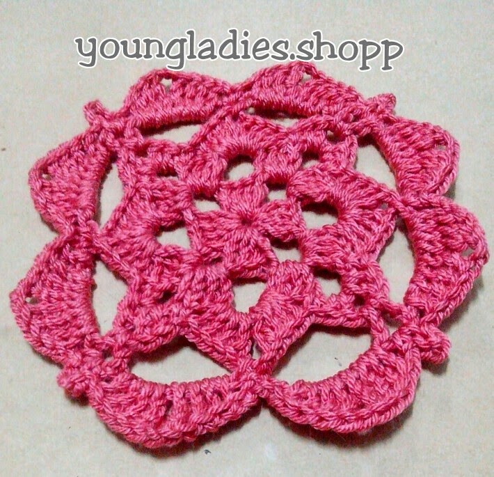 youngladieshome: mini doily crochet pattern