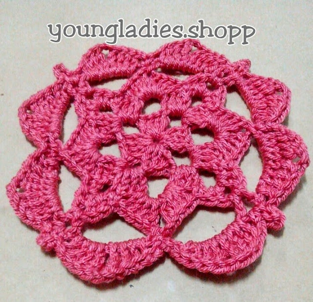 youngladieshome: mini doily crochet pattern