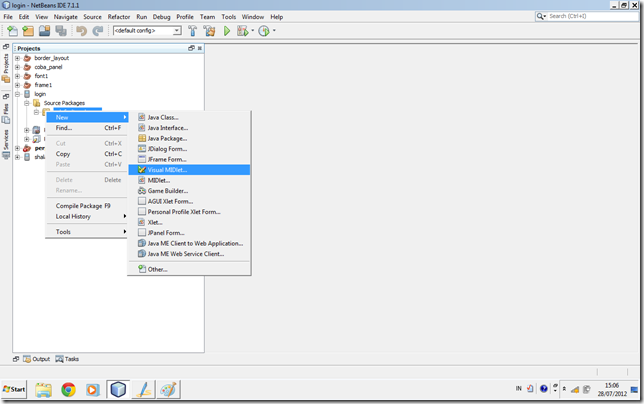 Membuat Form Login Menggunakan J2ME | Dokter Komputer
