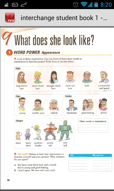 Teacher Martinez RD: Unit 9 - What does she look like?