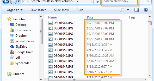How To Find Newly Created Files In Windows
