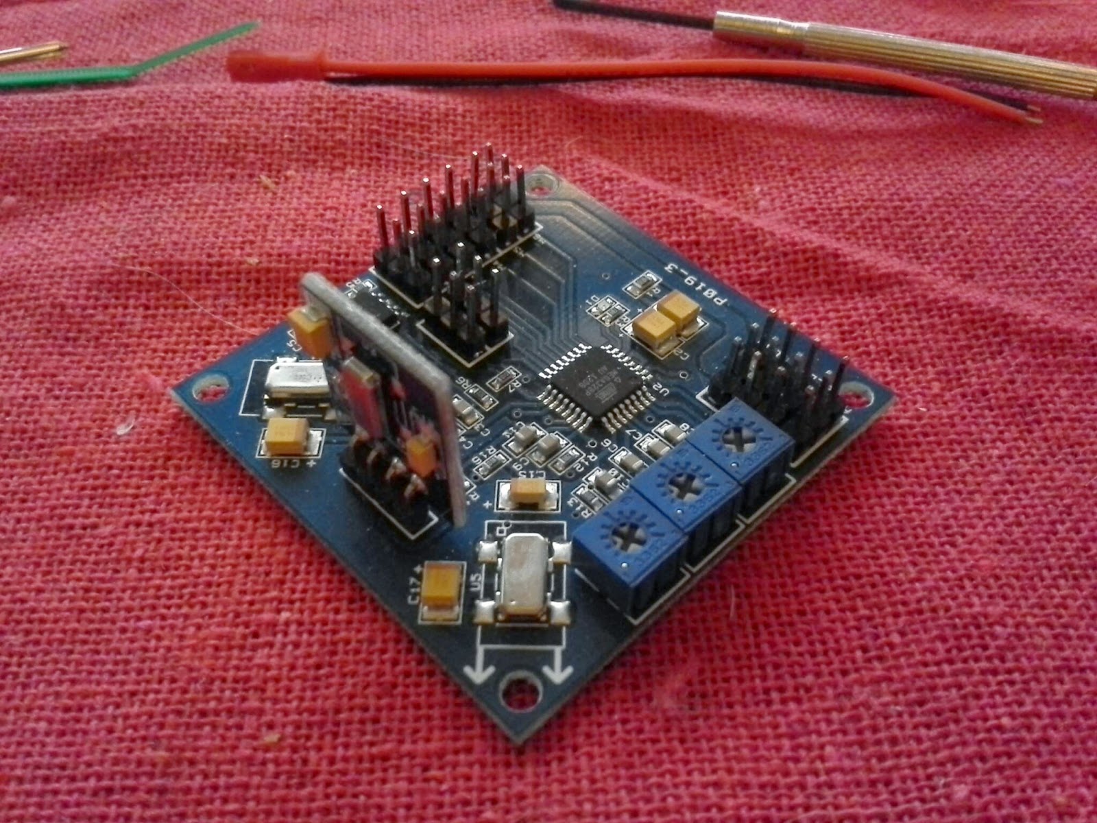 A Real Life Tinker Gnome: The KK 5.5 board. Five point five you say? Yes...