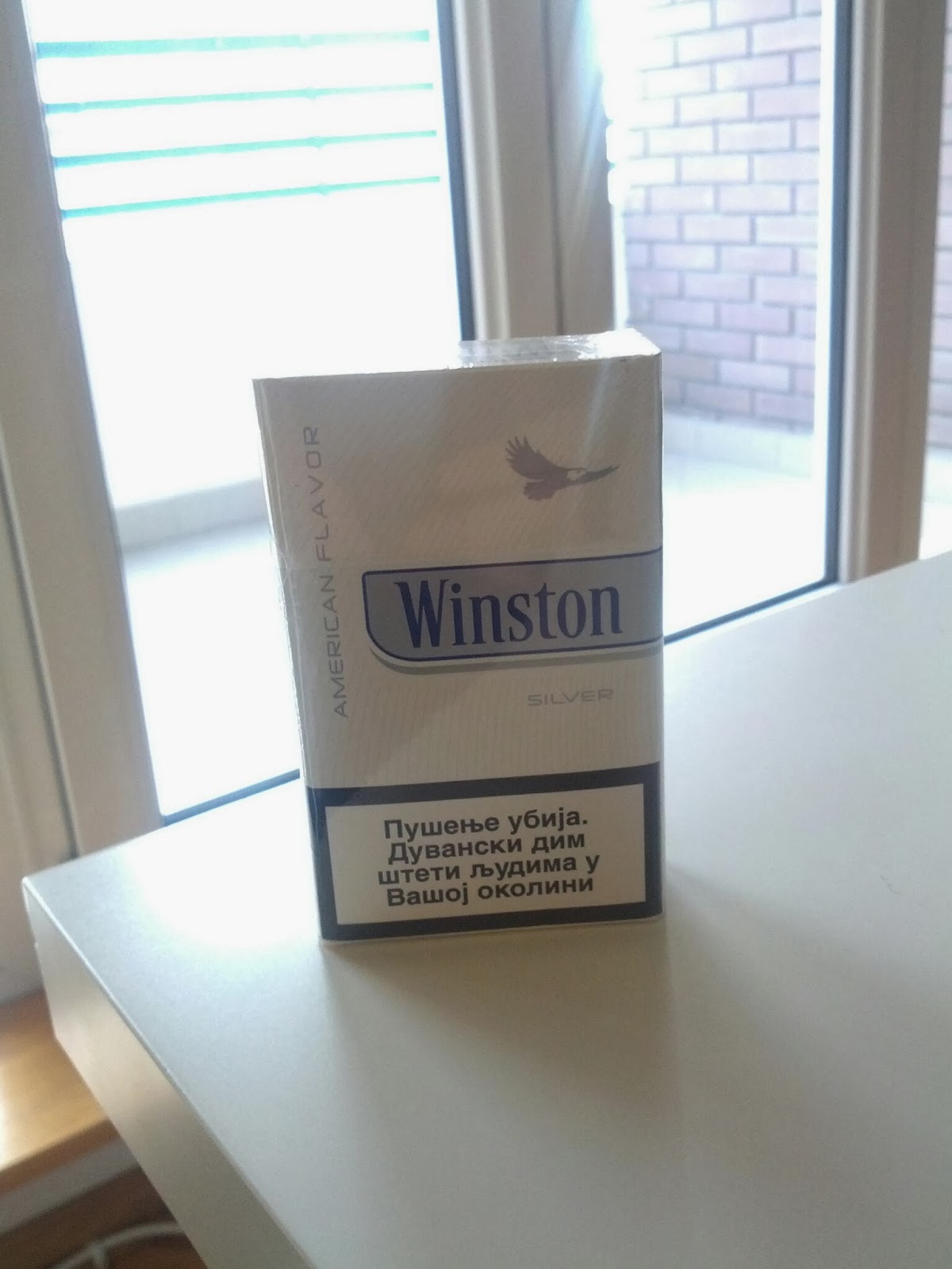 Blogom dani od 1 do 10: Winston Silver cigarete