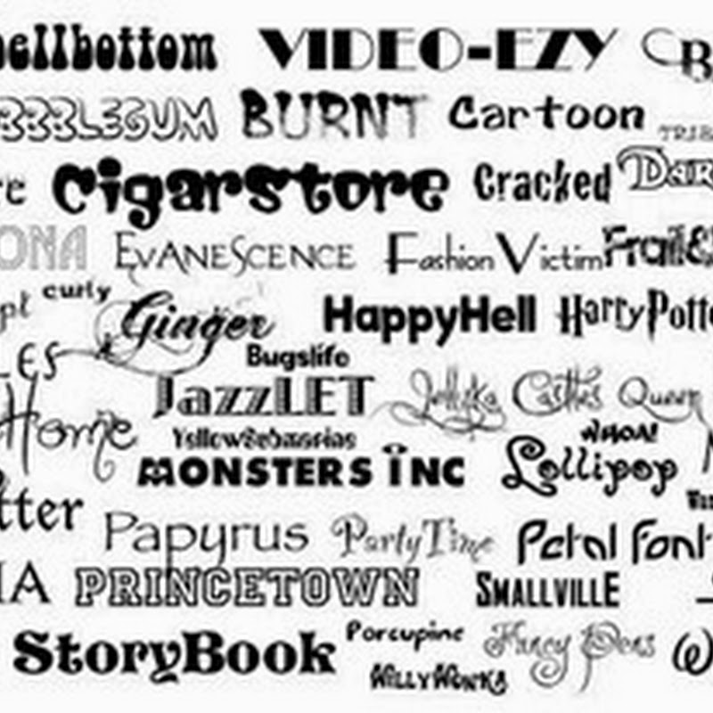 Gallery Font Design and Distro