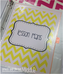 Smack Dab in the Middle: HOP TO A MORE ORGANIZED CLASSROOM