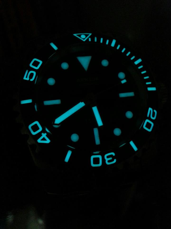 **SOLD** Armida A3 (97%) condition Blue Dial / Bezel | WatchUSeek Watch ...