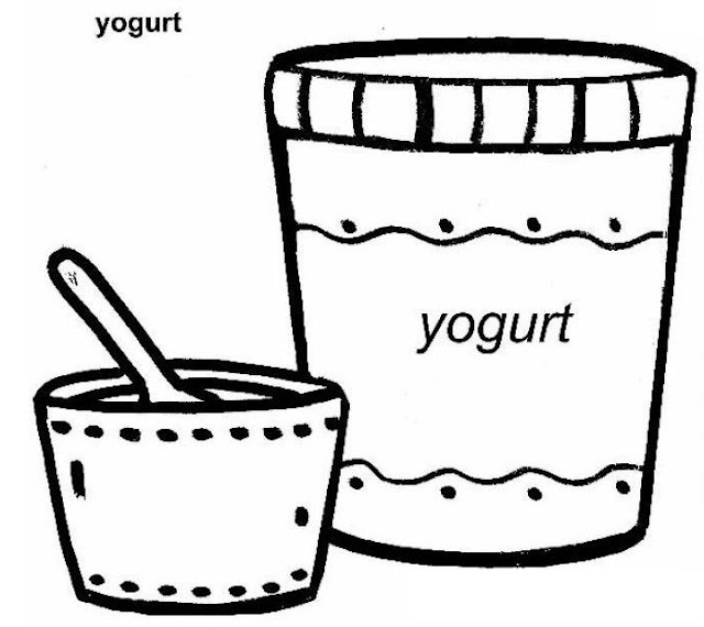 Yogurt Coloring Book Coloring Pages Yogurt Coloring Book Coloring Pages