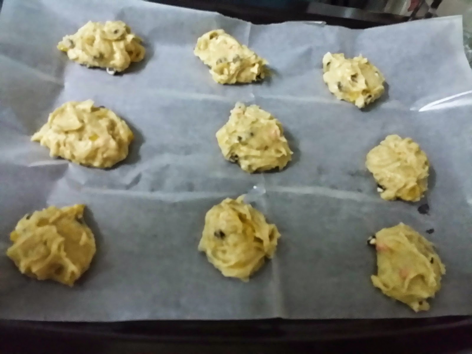 Mrs Lim の Kitchen Paradise: Banana Chocolate Chip Softie (cake-like cookie)