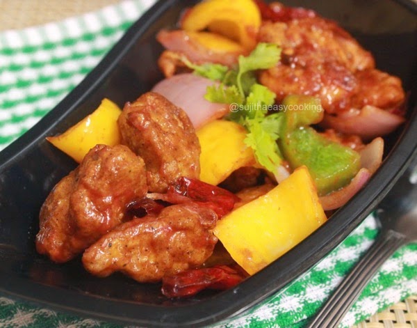 Sujitha Easycooking: Chilli Chicken