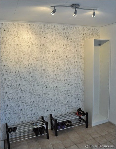 Inreda Hall: IKEA Pax + Hatthyllor | FixarFarsan