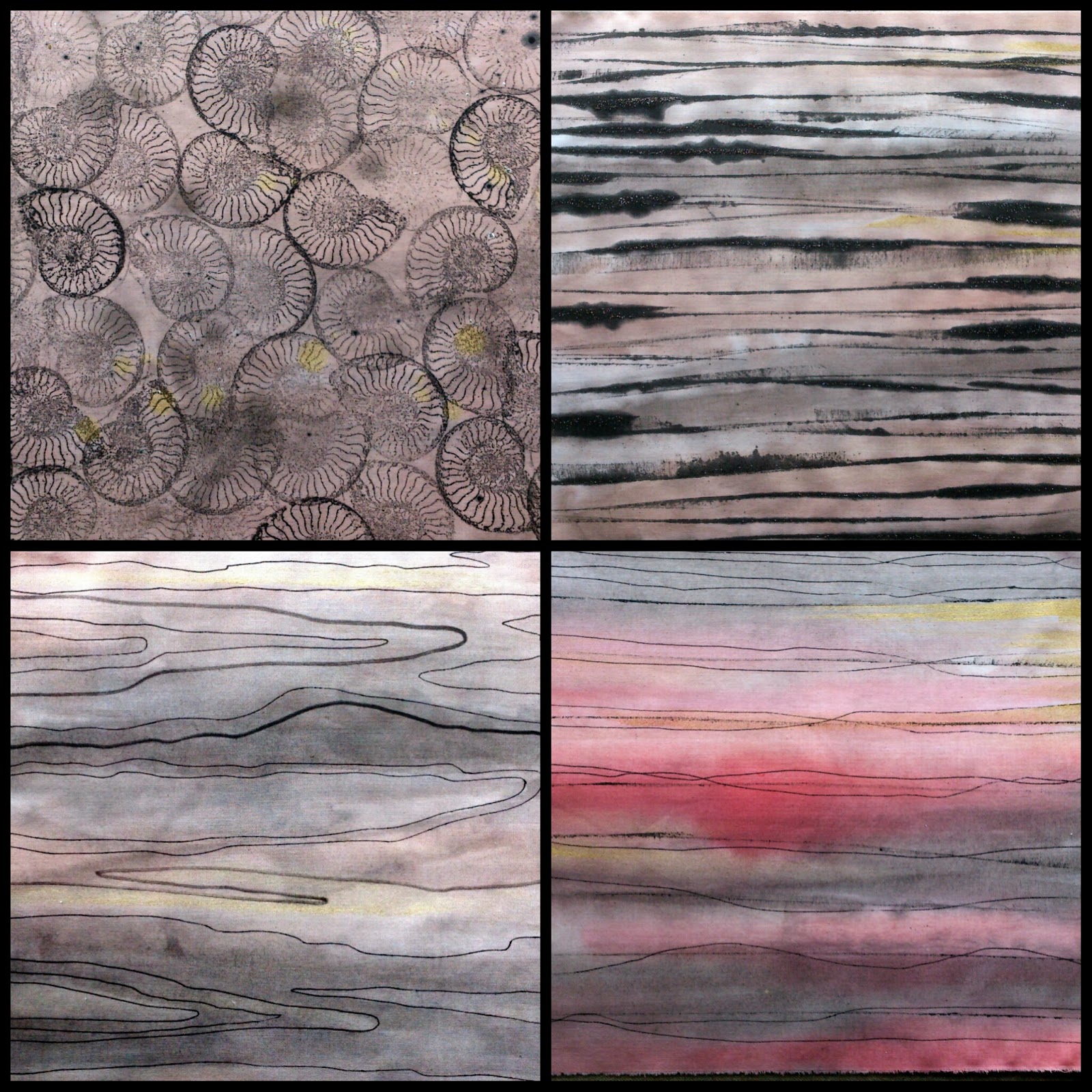 Mark Making fabric friday