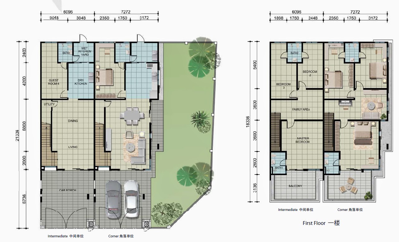 Shinichipedia: homestay kluang taman seri impian kluang johor impiana ...
