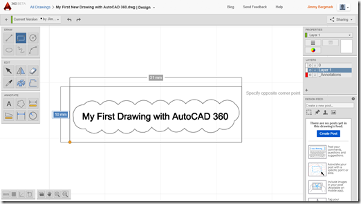 JTB World Blog: AutoCAD 360 formerly known as AutoCAD WS