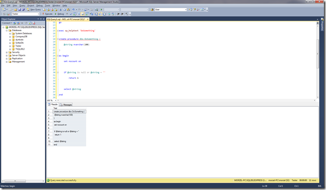 Morzel about Computer Programming: SSMS 2012–SP_HelpText workaround