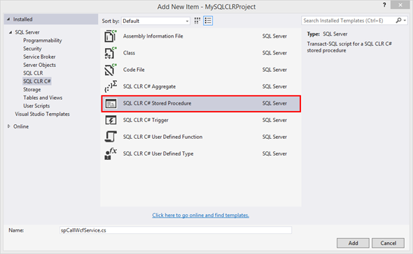Calling Wcf Service From A Stored Procedure In Microsoft Sql Server