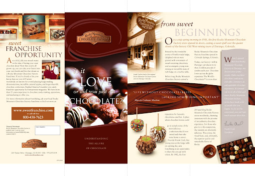 Chocolate Brochure Examples | 101greatbrochures of brochure design ...