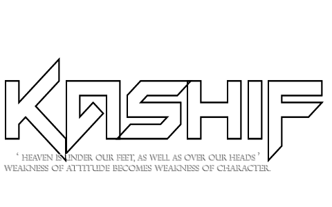 Kashif Name Logo