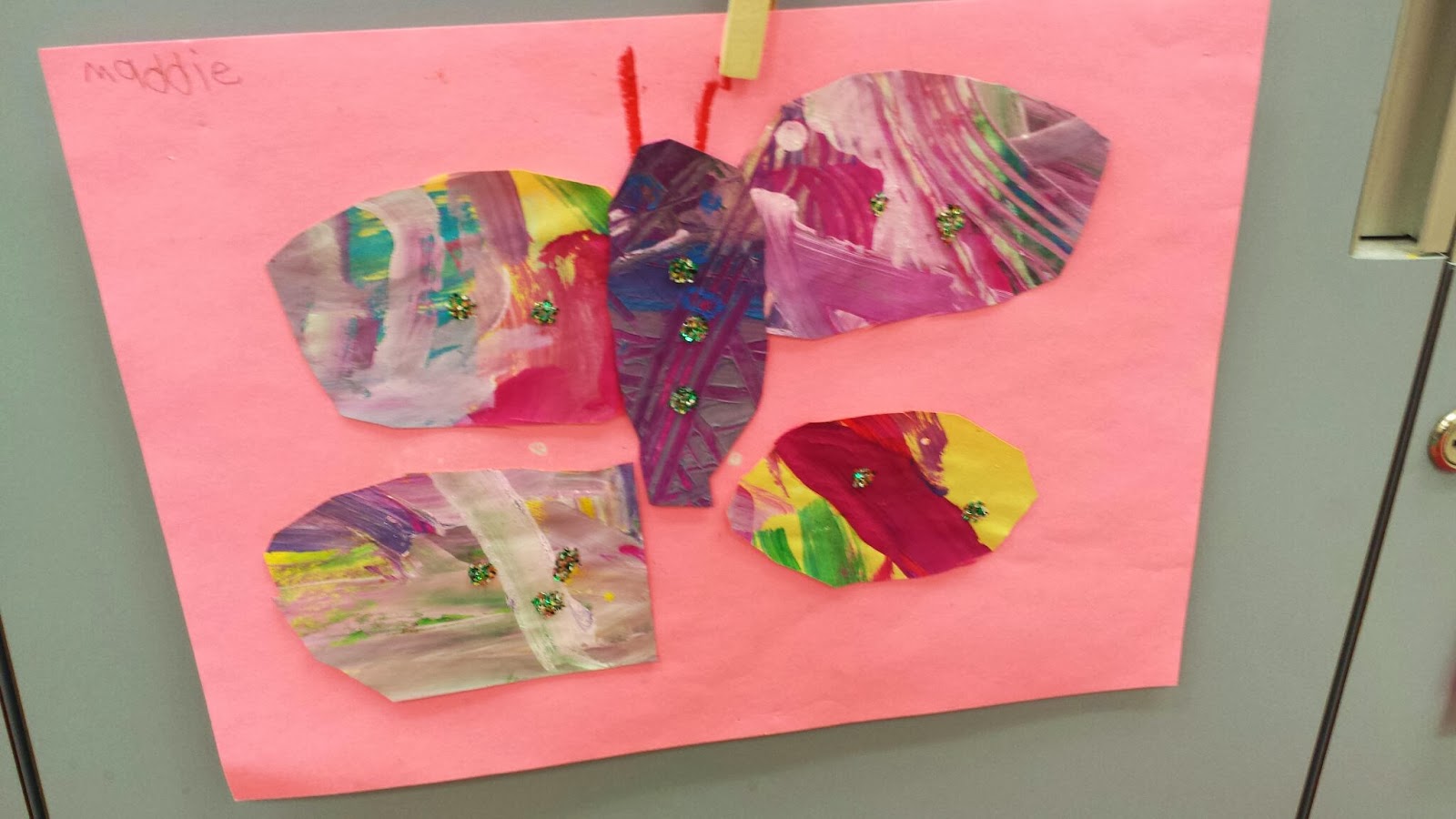Mrs. Mona Lisa's Art Spot!: Kindergarten Eric Carl inspired butterflies!