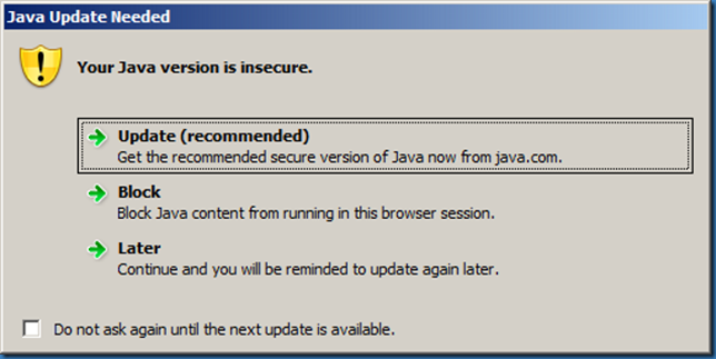 Your Java Version Is Insecure Mindcore Techblog