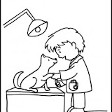 VETERINARY COLORING PAGES VETERINARY TO COLOR