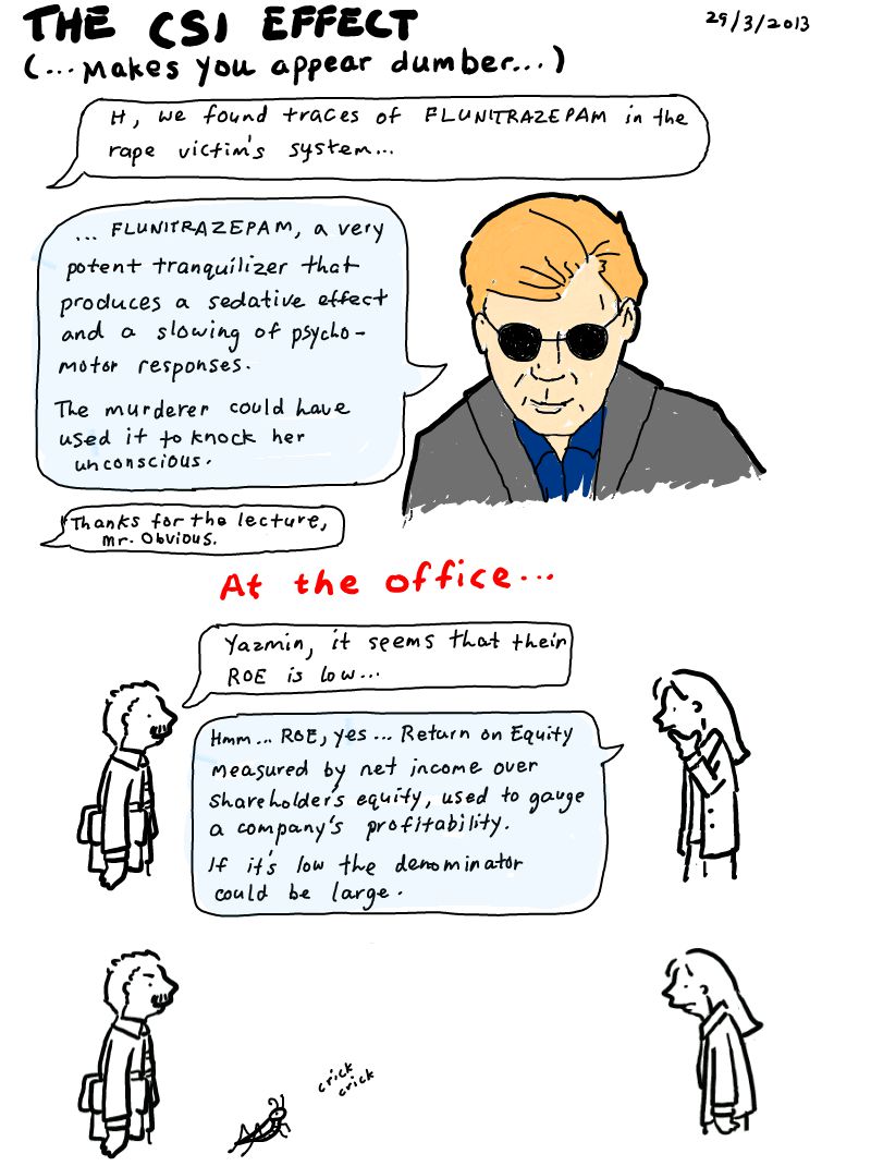 the Blank Canvas Project: The CSI Effect