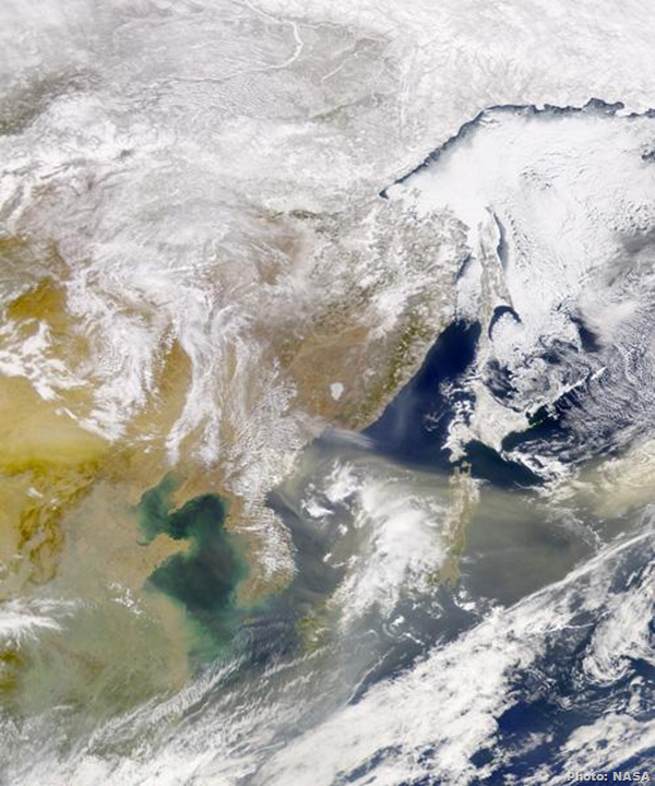 Alizul: 10 SCARY DUST STORMS AS SEEN FROM SPACE