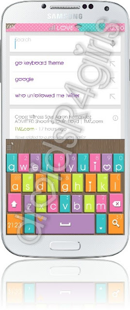 droidsR4girls: Klear Keyboard and Kii Skins