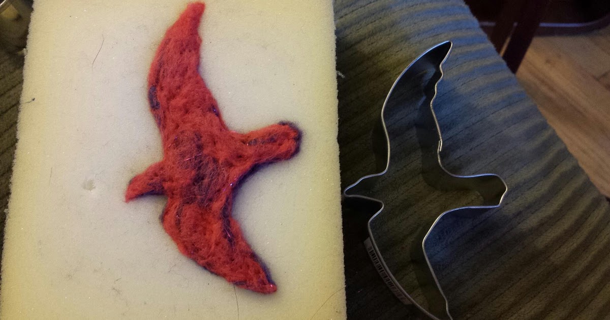 ChemKnits: More 2D Needle Felted Creatures