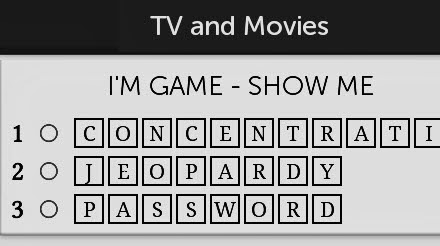 Words For Password Game Show - goodsitewest