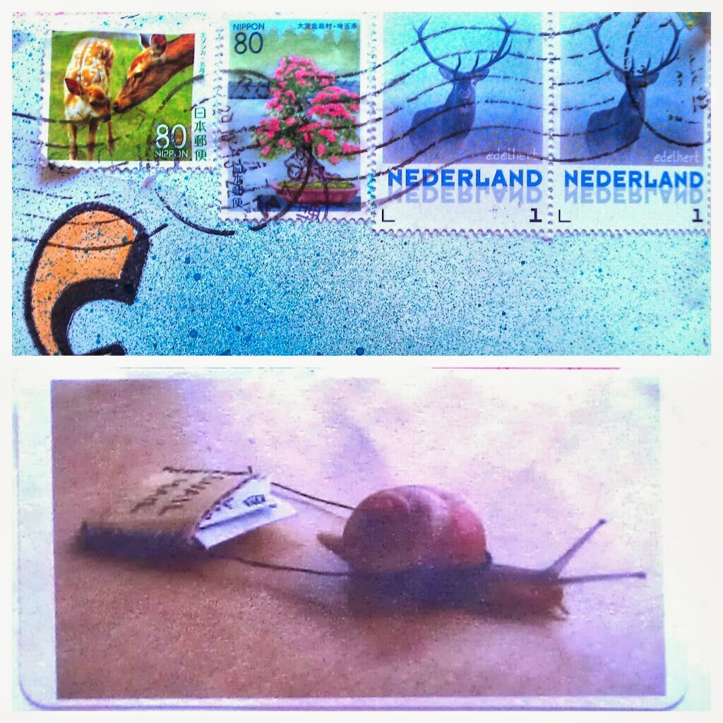 Mme Nosenose loves mail: Vintage snailmail from Nancy