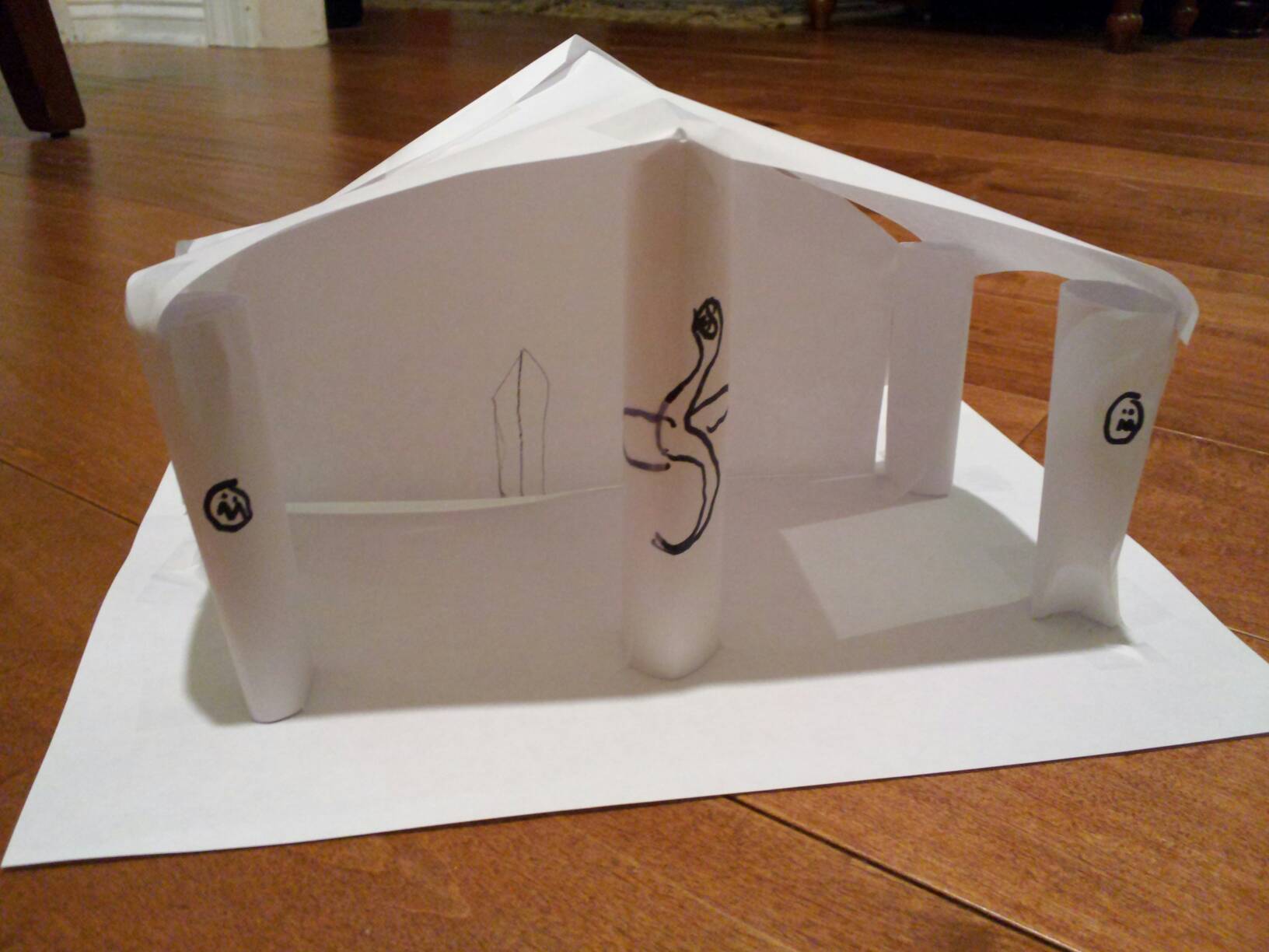 Kid-Create: Greek Temple