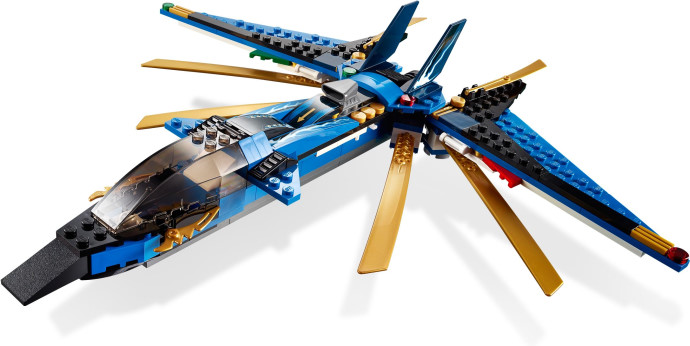 Bricker - Construction Toy by LEGO 9442 Jay’s Storm Fighter