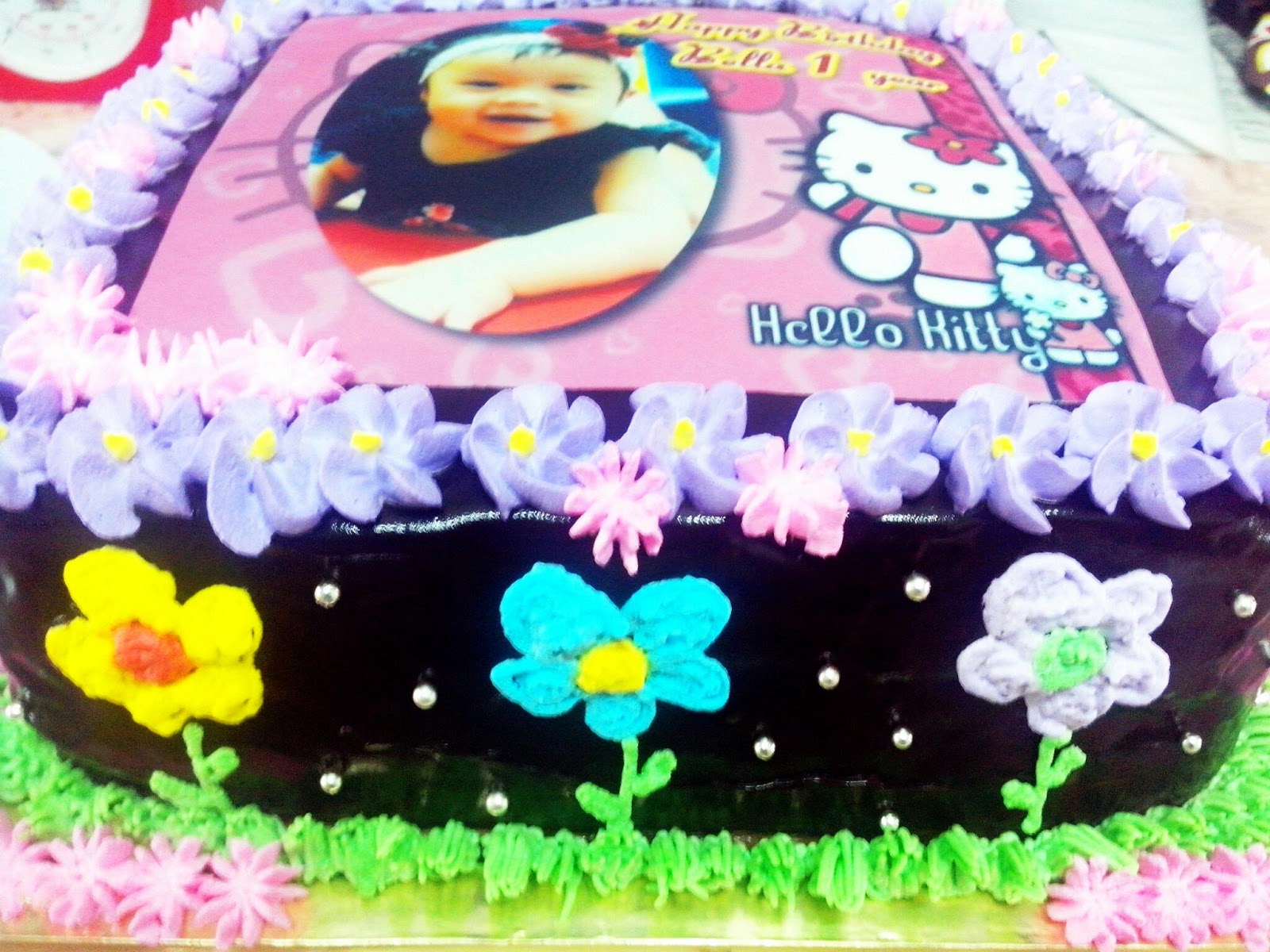 Chocolate Indulgence Cake | Birthday Cake Edible Image Hello Kitty ...