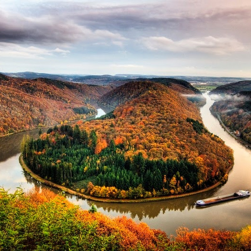 The Saar Loop at Mettlach | Amusing Planet