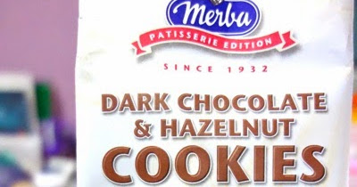 jin loves to eat: Merba Dark Chocolate & Hazelnut Cookies